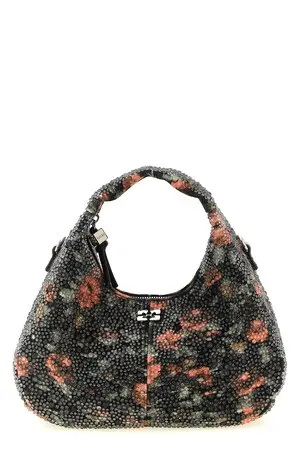 GANNI Mini Hobo Flowers' Handbag