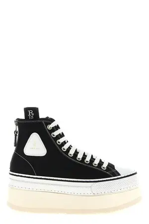 R13 Courtney' Sneakers - White/black