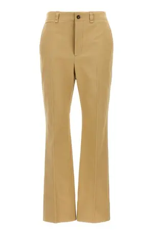 Saint Laurent Cotton Drill Trousers
