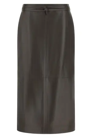 ALBERTA FERRETTI Leather Skirt