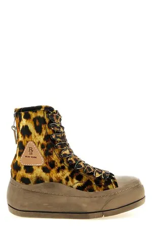 R13 Extended Kurt High-top Sneakers