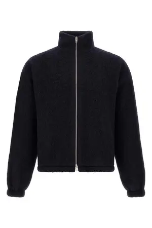 JIL SANDER Zipped Sweatshirt - Blue