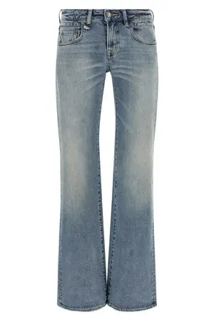 R13 Boy Flare Jeans - Blue