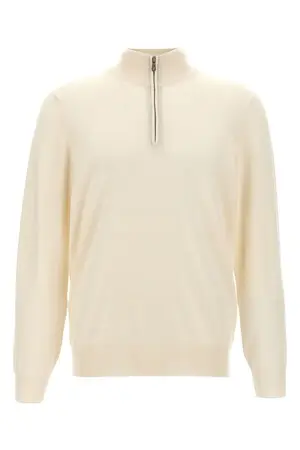 Brunello Cucinelli Cashmere Quarter Zip Sweater