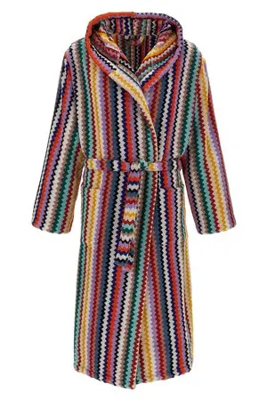 Missoni Riverbero' Hooded Bathrobe - Multi