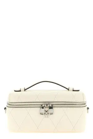 Tory Burch Charlie' Vanity Case Crossbody Bag - White
