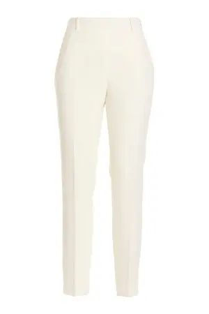 Alberto Biani Cady Cigarette Trousers - White