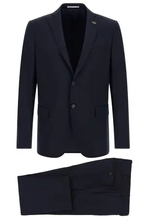 Pal Zileri Wool Dress - Blue