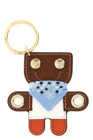 Longchamp Epure Leather Mascot Keychain - Multi