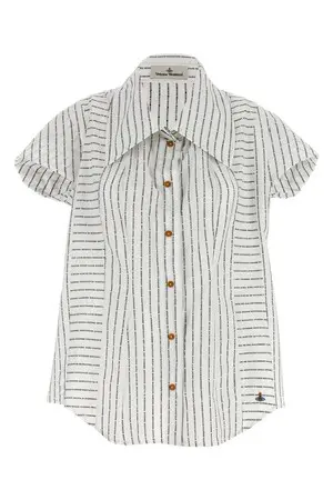 VIVIENNE WESTWOOD Twisted Bagatelle Shirt - White/black