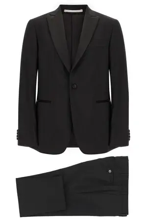 Pal Zileri Wool And Satin Dress