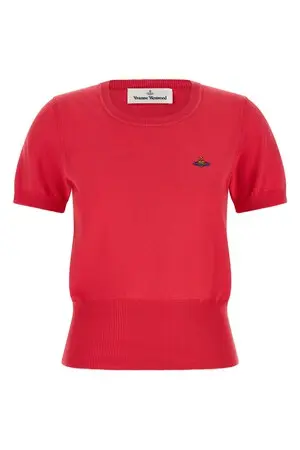 VIVIENNE WESTWOOD Bea Short Sleeve Top - Red