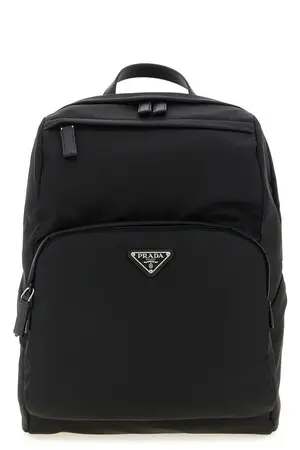 Prada Re-nylon Backpack - Black