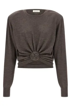 Magda Butrym 31' Wool Sweater - Brown