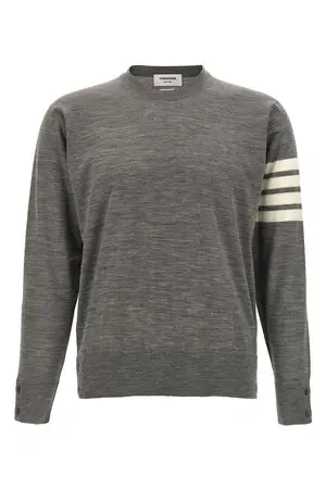Thom Browne 4 Bar' Sweater - Gray