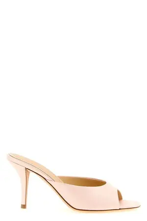 Magda Butrym Satin Mules - Pink