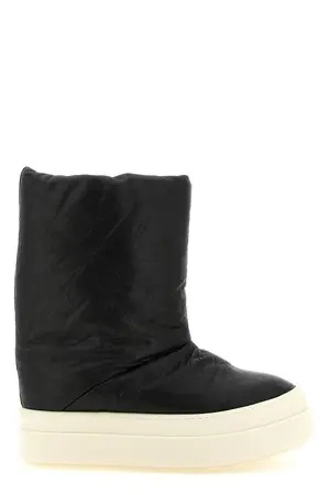 Rick Owens Mega Bumper Lunar Boots - White/black