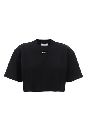 Off-White Off Stamp' T-shirt - Black