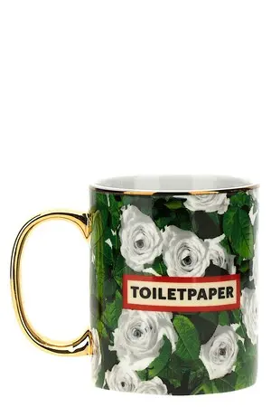 SELETTI X Toiletpaper 'roses' Cup - Multi