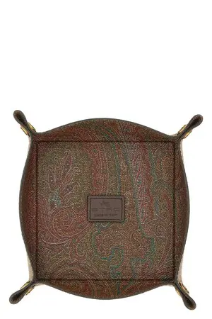 Etro Arnica' Square Tray - Brown