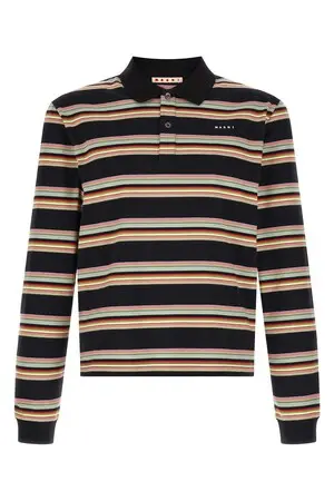 Marni Striped Polo Shirt - Multi