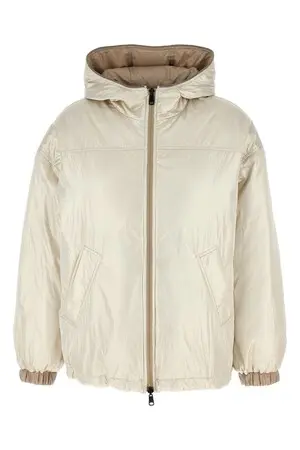 Brunello Cucinelli Laminated Reversible Down Jacket