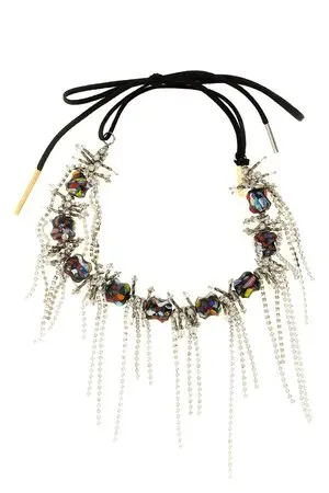Dries Van Noten Statement' Necklace - Black