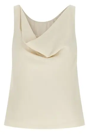 Brunello Cucinelli Fluid' Top - White