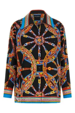Dolce & Gabbana Carretto Print Hawaii Shirt - Multi