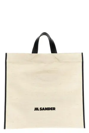 JIL SANDER Border Book Tote Square' Shopping Bag