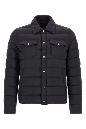 Herno La Denim Quilted Jacket - Black