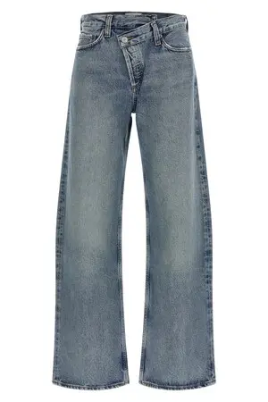 AGOLDE Arc Criss Cross Jeans - Blue