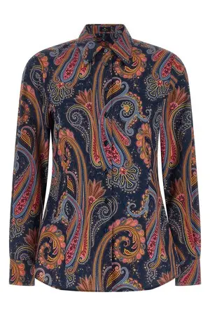 Etro Floral Paisley Shirt - Blue
