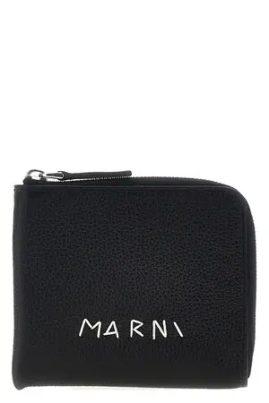 Marni Logo Wallet - Black