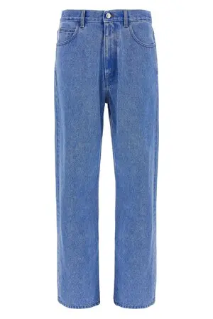 Marni Bleached Coated Denim Jeans
