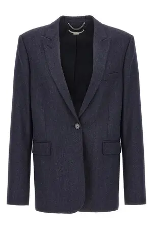 STELLA MCCARTNEY Single-breasted Wool Blazer