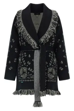 Alanui Bandana Cashmere Cardigan