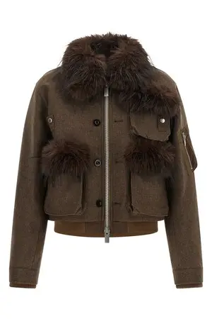 Sacai Double Collar Blouson
