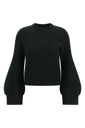 Sacai Balloon Sleeve Sweatshirt - Black