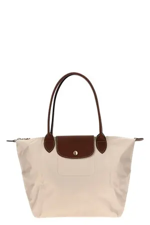 Longchamp M Le Pliage Original Shoulder Bag - Beige