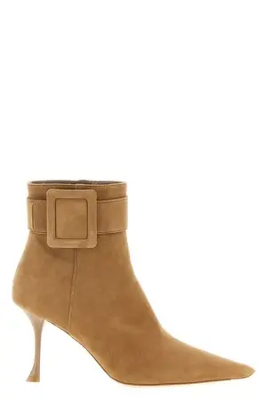 ROGER VIVIER Viv In The City Suede Boots