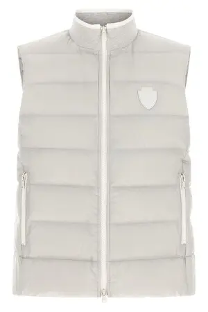 Brunello Cucinelli Heraldic Patch Padded Vest