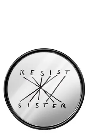 SELETTI Connection Resist Sister' Mirror - Black