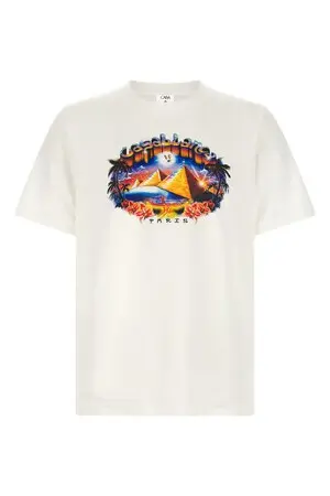 Casablanca Tourism' Print T-shirt