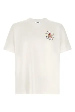 Casablanca T-shirt With 'casa Way' Print