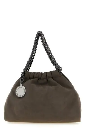 Stella McCartney Falabella Mini Drawstring Crossbody Bag - Gray