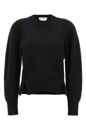 Alexander Mcqueen Cuffed Sweaters For Women