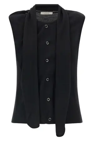 LEMAIRE Draped Panel Vest