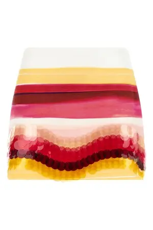 Fendi Striped Cotton Skirt - Multi