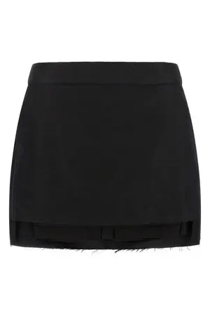 Rick Owens Fog Cutoff Skirt